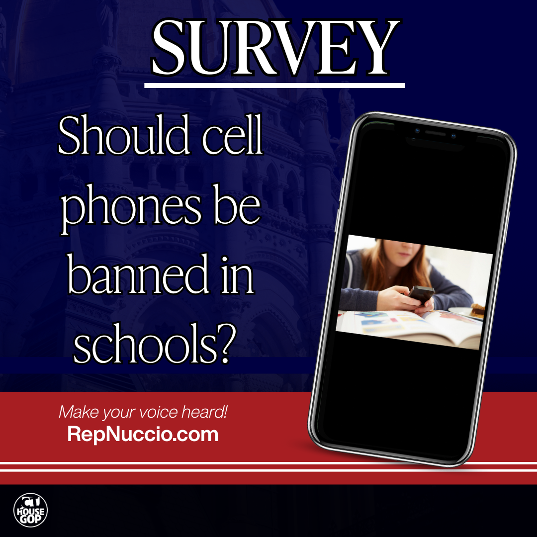 Rep. Nuccio cell phone mandate survey